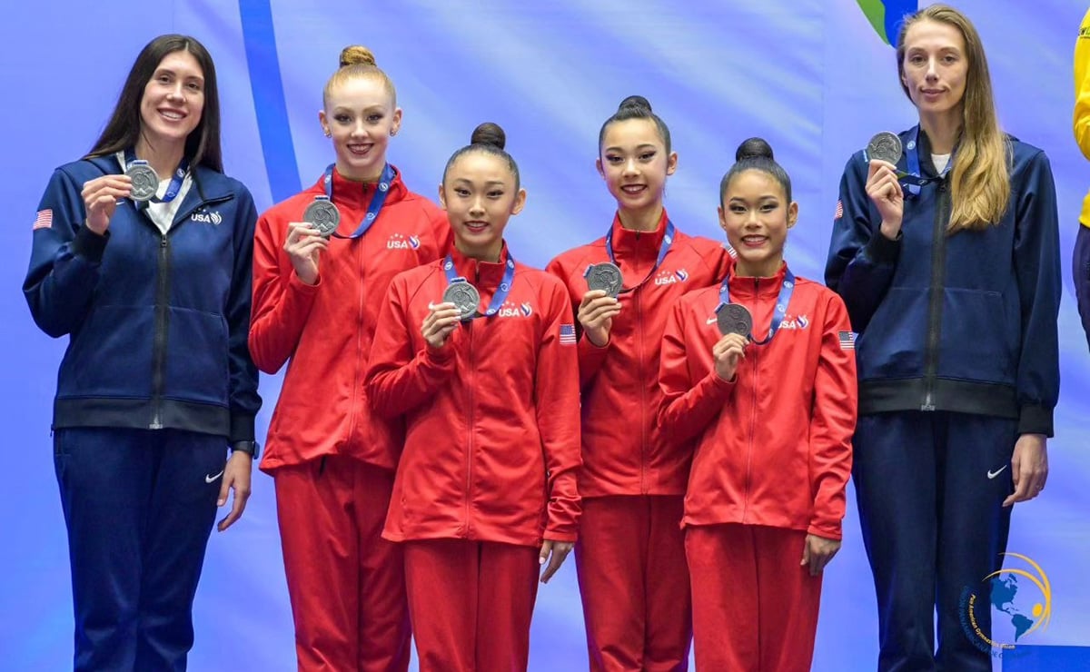Juniors finish with 16 medals, Keys wins senior all-around silver at ...
