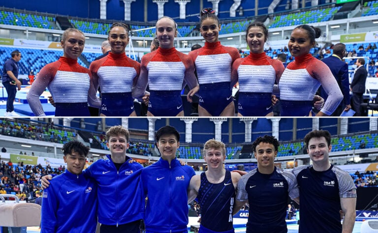 U.S. women win team title; men take bronze to kick off 2026 Artistic ...