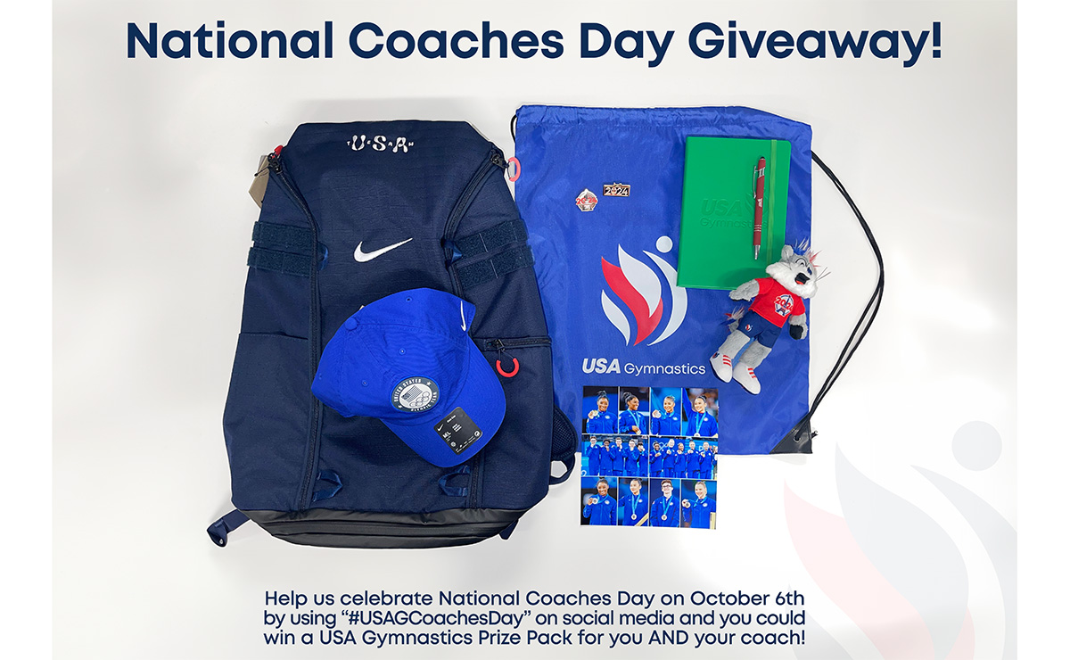 Celebrate your favorite coach on #USAGCoachesDay! • USA Gymnastics