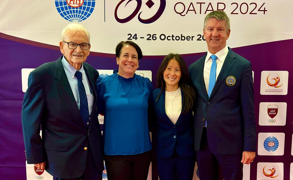 Leung Reelected to FIG Executive Committee at 85th FIG Congress in Doha • USA Gymnastics