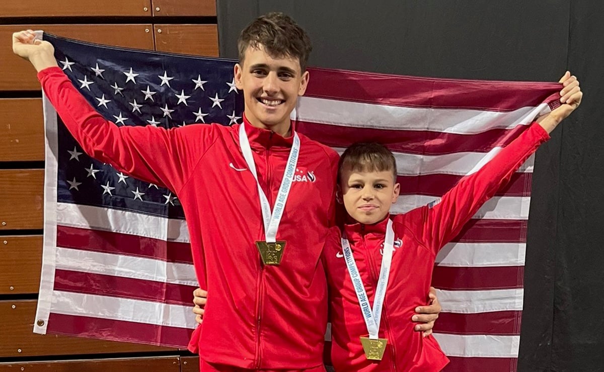 Acrobats claim eight medals, four gold, at Acro World Age Group Competitions, Junior Worlds ...