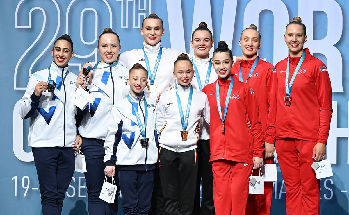 Women's group claims bronze on final day of Acro World Championships ...