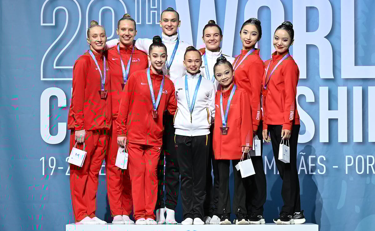 U.S. women win silver, bronze at Acro Worlds • USA Gymnastics
