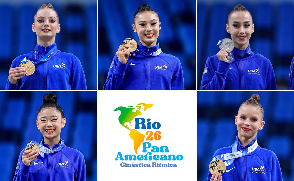 U.S. wins 11 medals Tuesday to conclude 2026 Junior Rhythmic Pan ...