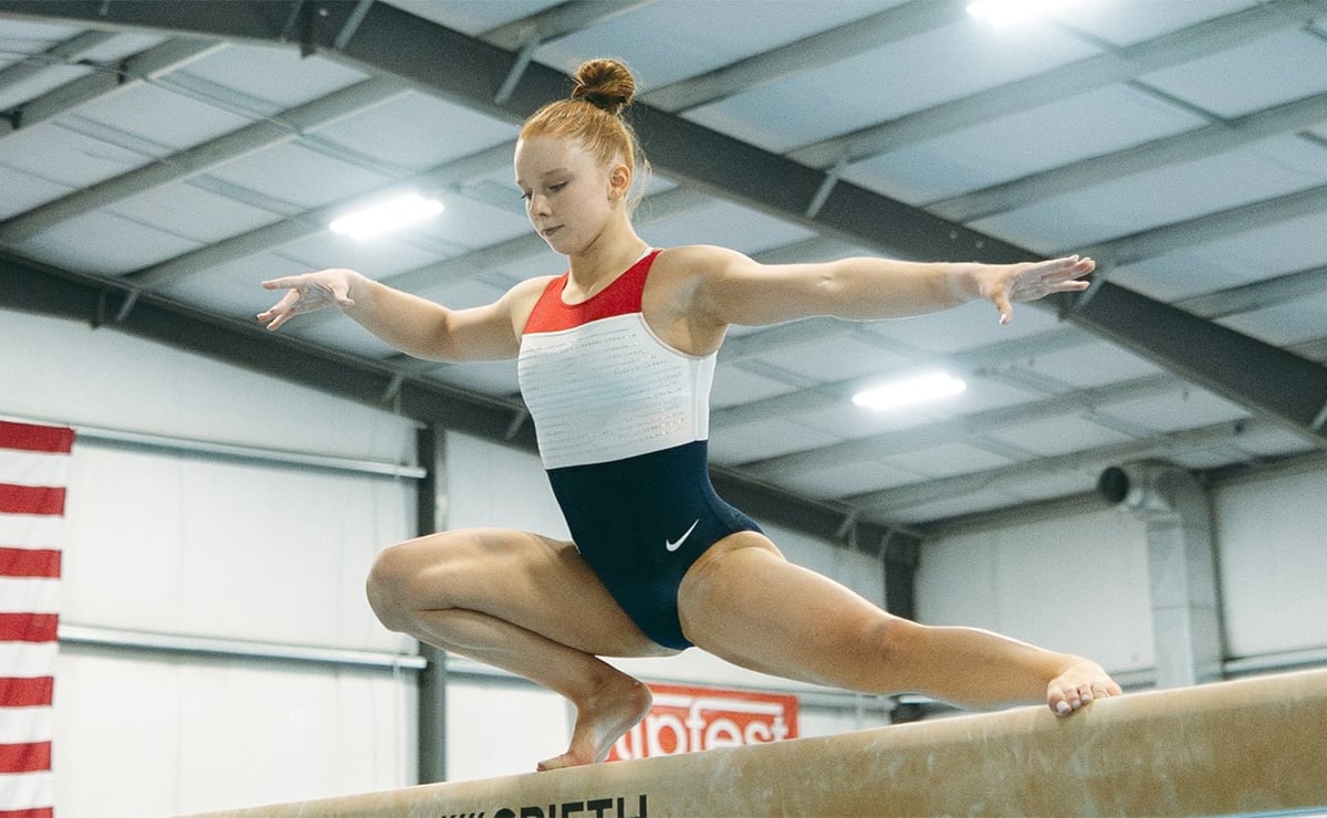 Caylor wins all-around, clinches spot on 2025 Artistic World ...