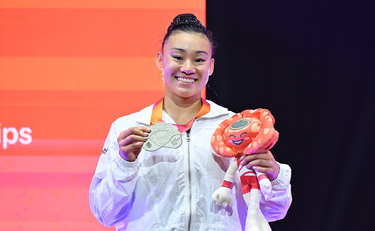 Wong wins all-around silver, Caylor 13th at 2025 Artistic World ...